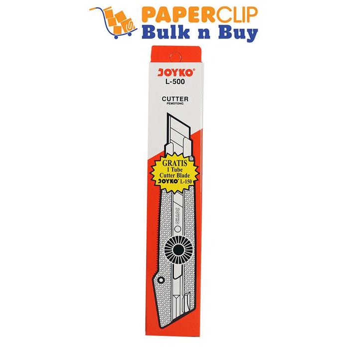 Jual CUTTER JOYKO L-500 - Jakarta Utara - PAPERCLIP Bulk n Buy | Tokopedia