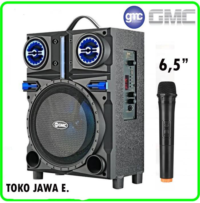 Jual GMC 897Q Speaker Portable/Ampli Meeting BLUETOOTH - 6,5 inch ...