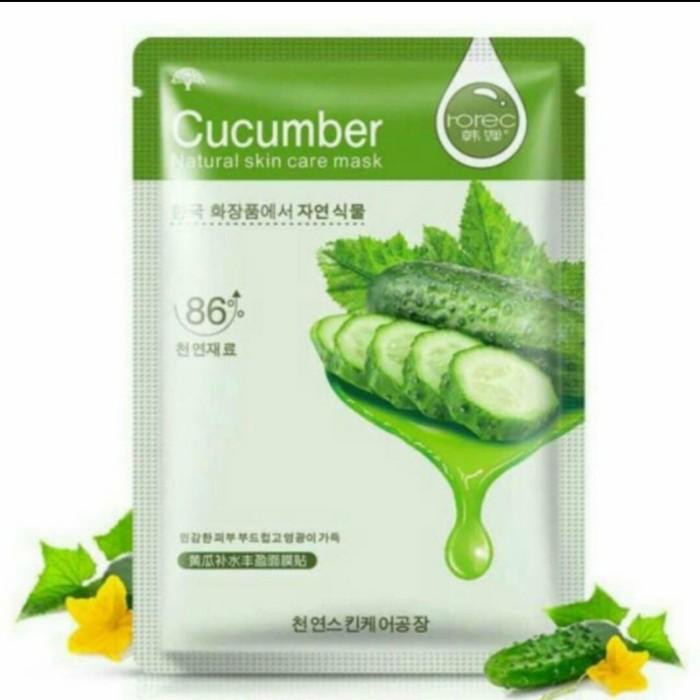 Jual ORIGINAL Bahan Natural Masker Wajah Facial Mask Skin Care Sheet ...