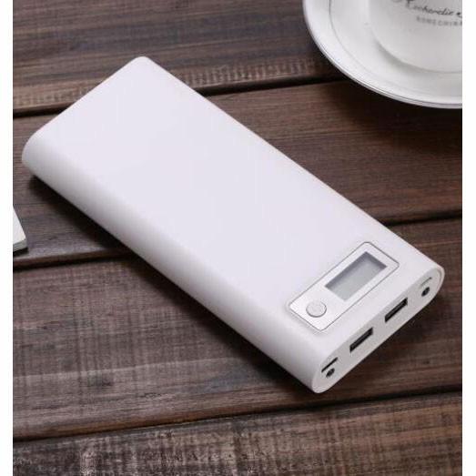 Jual Taffware DIY Power Bank Case USB Type C Dual Output & LCD 8x18650 ...