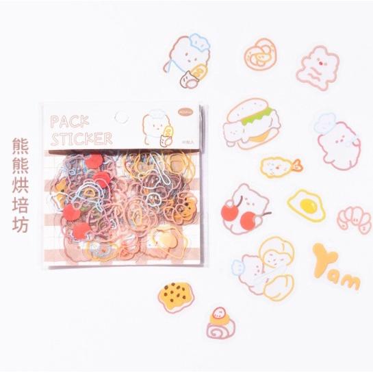 Jual Stiker tumblr lucu dekorasi pack sticker - bear brown - Jakarta ...