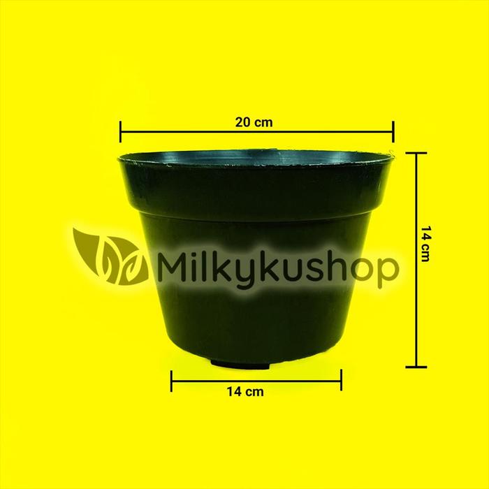 Jual POT MIP PAK TANI P20 HITAM 20 CM - POT BUNGA TANAMAN - Jakarta ...