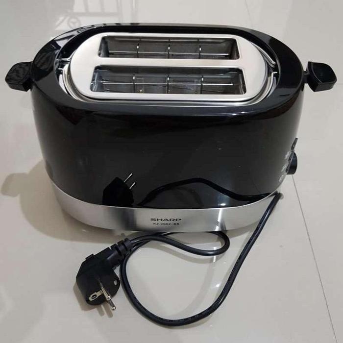 Jual Sharp Pemanggang Roti Pop Up Kz-2s02 /sandwich Toaster Pop Up 450 ...