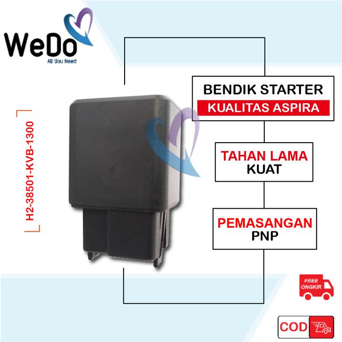 Jual Aspira Switch Bendik Starter Motor Vario Beat Fi Scoopy Switch ...