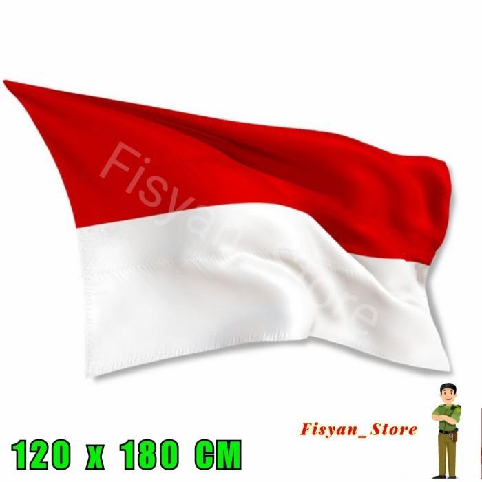 Jual Bendera Indonesia Merah Putih 120 x 180 Cm (Bahan Sanwos ...