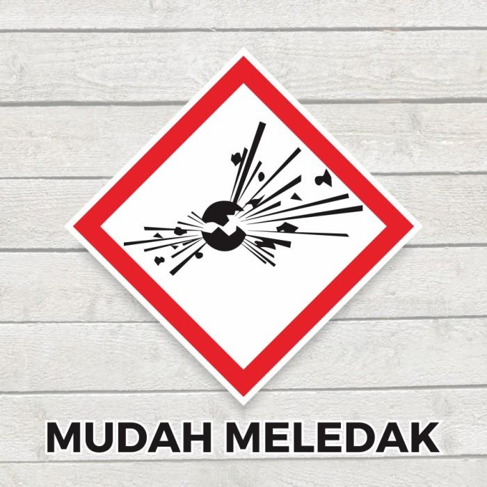 Jual Sticker Label Simbol B3 Stiker Bahan Berbahaya dan Beracun 10 x 10 ...