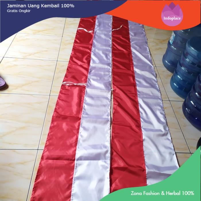 Jual Bendera Merah Putih Bentang Lurus 4,5Meter Full Jahitan - Kab ...