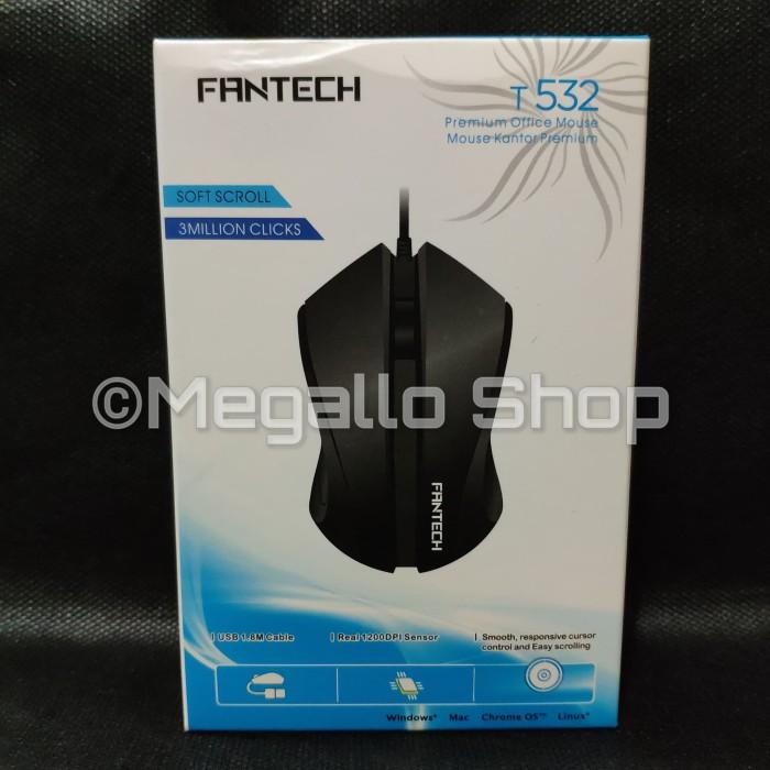Jual Fantech T532 Wired Office Mouse Garansi Resmi - Hitam - Hitam - Jakarta Pusat - Meleana ...