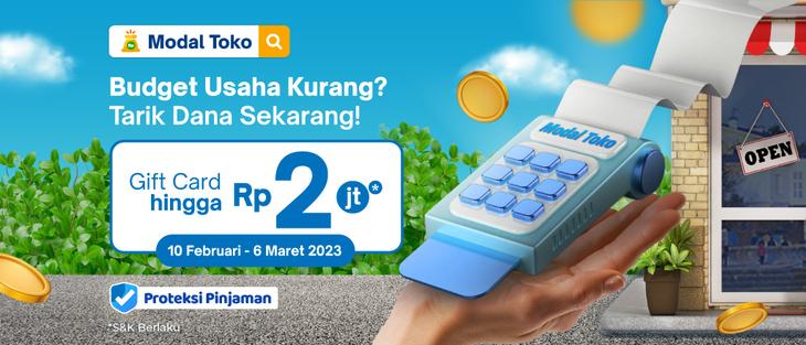 Cairkan Dana Modal Toko, Dapatkan Cashback Gift Card Hingga Rp2juta ...