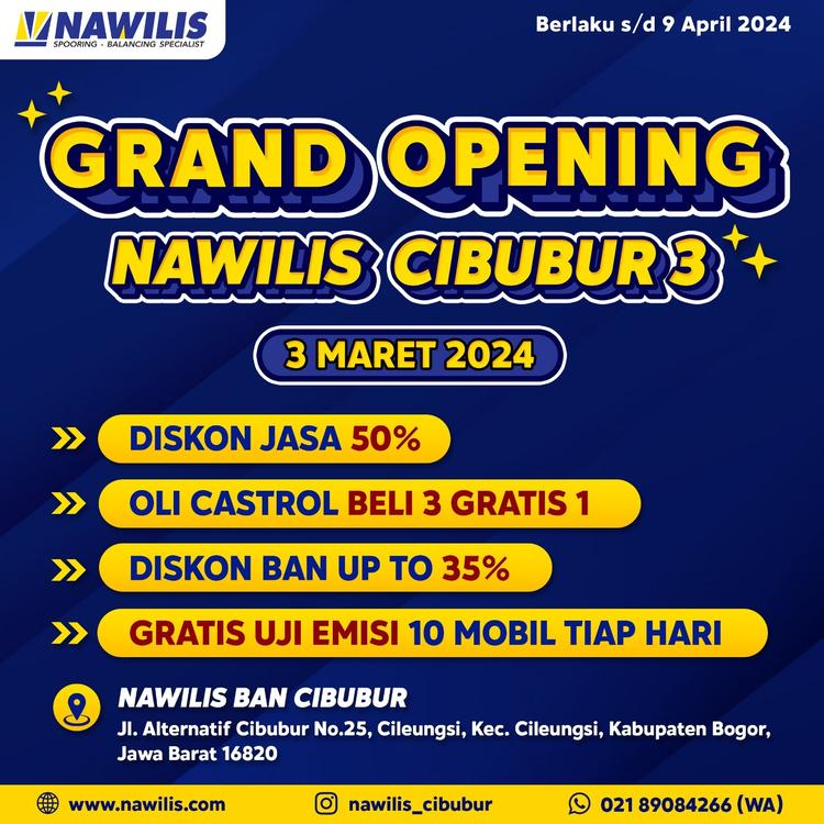 NAWILIS BAN - Produk Resmi & Terlengkap | Tokopedia