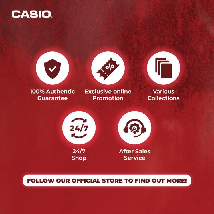 Casio Official Store - Produk Resmi & Terlengkap | Tokopedia