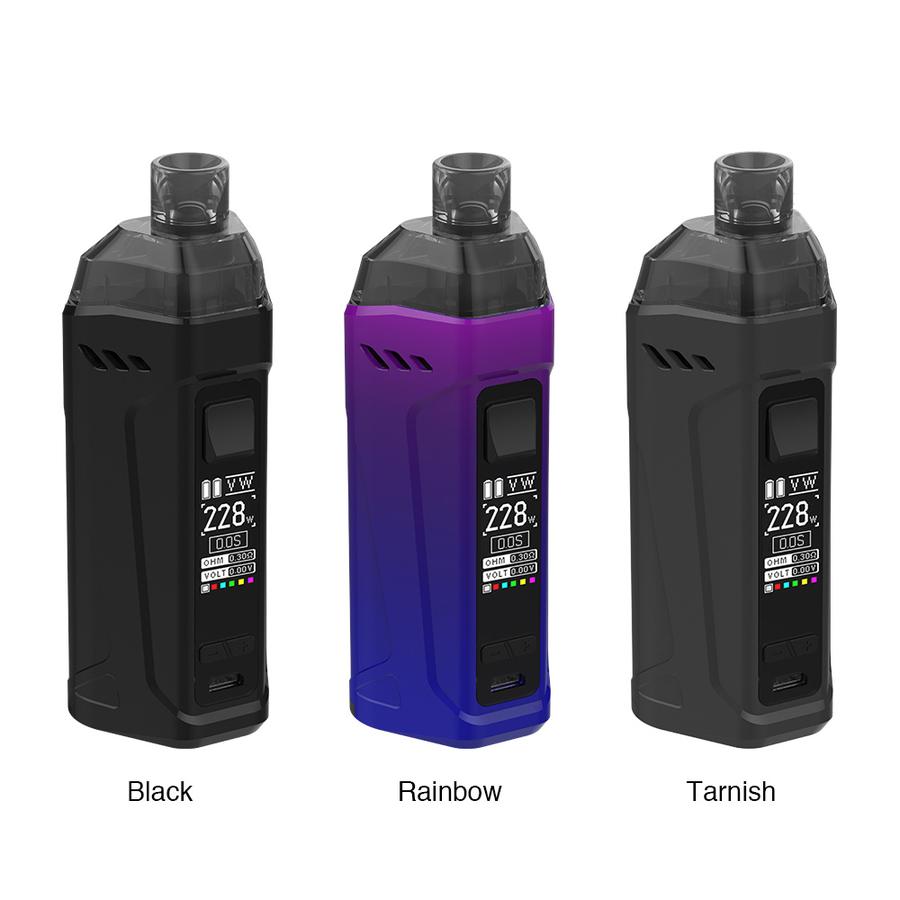 Jual Vape Authentic Rincoe Manto Max 228w Triple System Pod Kit Mod ...