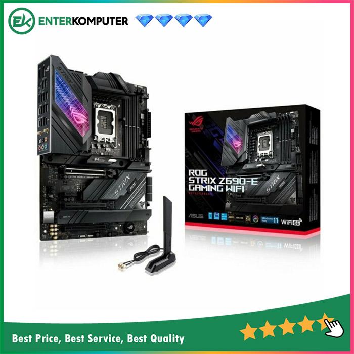 Asus ROG Strix Z690-E Gaming WIFI (LGA1700, Z690, DDR5, USB3.2, SATA3 ...