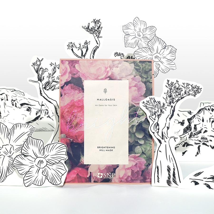 Promo SNP Halloasis Brightening Hill Mask Diskon 25% di Seller WATSONS ...