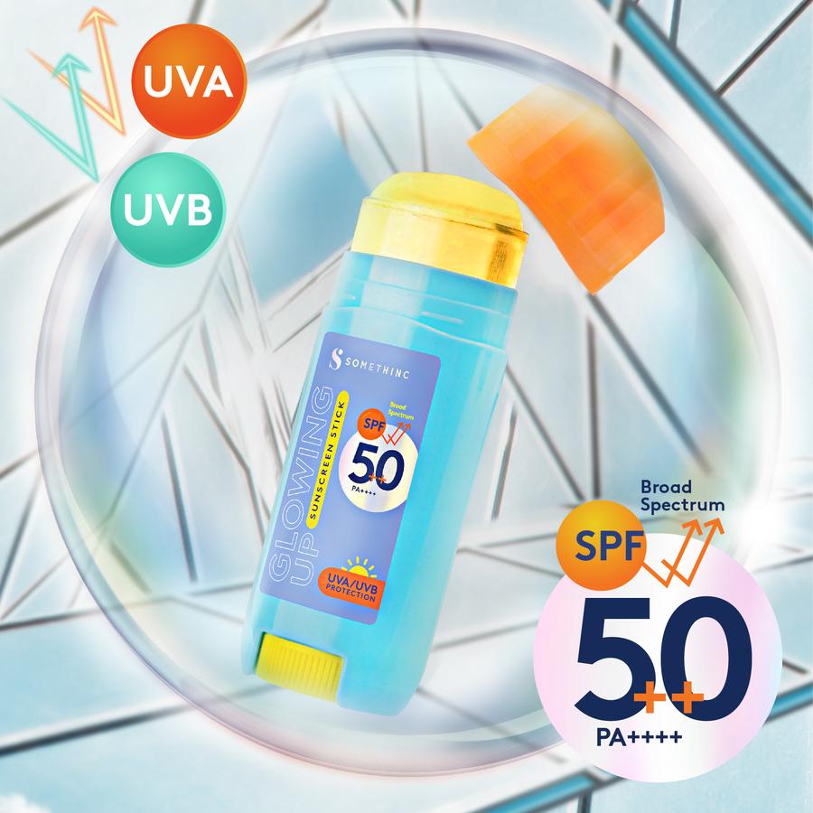 Jual Somethinc Glowing Up Sunscreen Stick SPF 50++ PA ++++ 15gr di Seller WATSONS - Kab ...