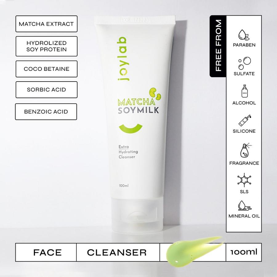 Jual Joylab Matcha Soy Milk Extra Hydrating Cleanser 100ml di Seller ...