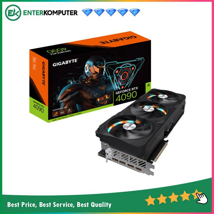 Gigabyte GeForce RTX 4090 24GB GDDR6X Gaming OC - GV-N4090GAMING OC ...