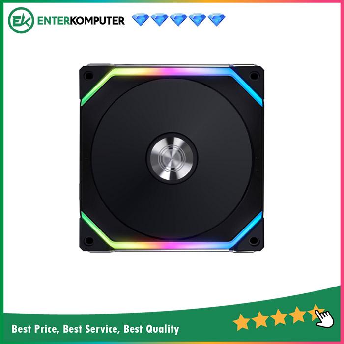 LIAN LI UNI FAN SL140 V2 BLACK - SINGLE FAN - 14CM ARGB FAN - Enterkomputer Jual Beli Online ...