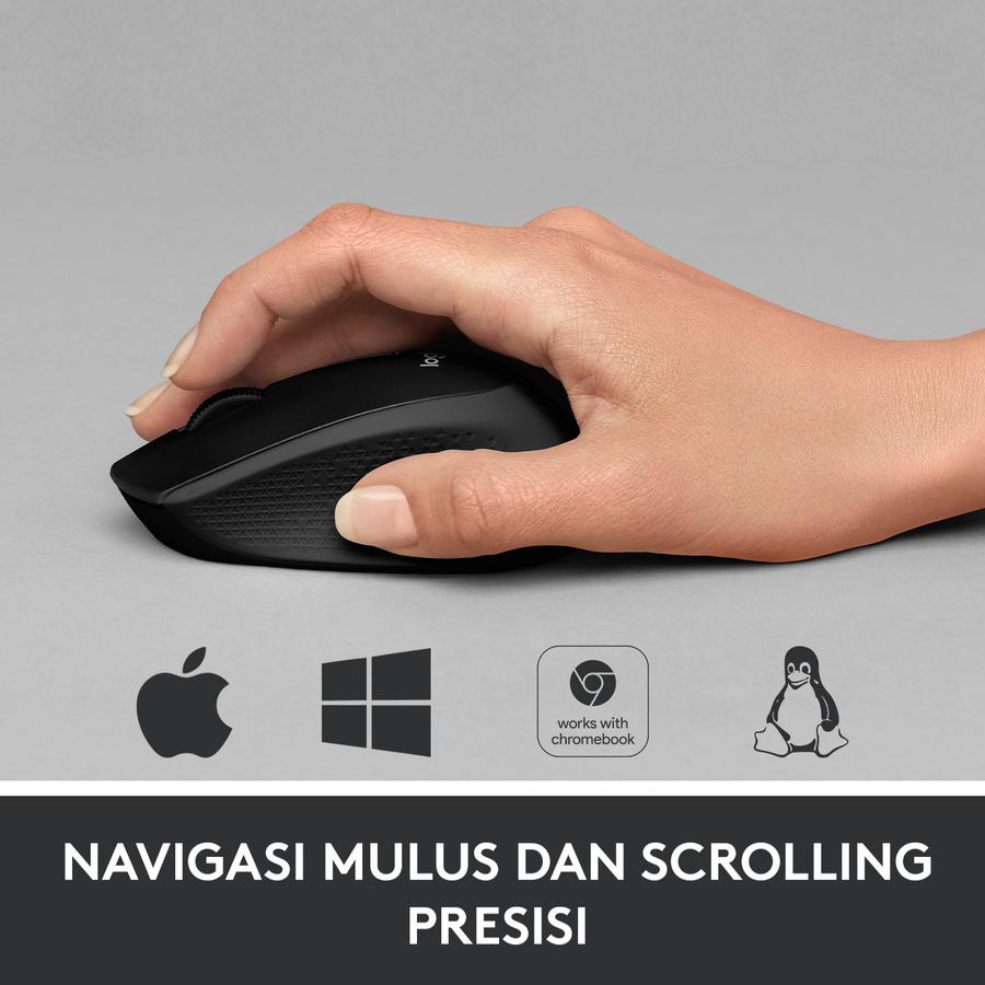 Mouse Nyaman dan Akurat untuk Lingkungan Kerja yang Lebih Tenang: M331 ...