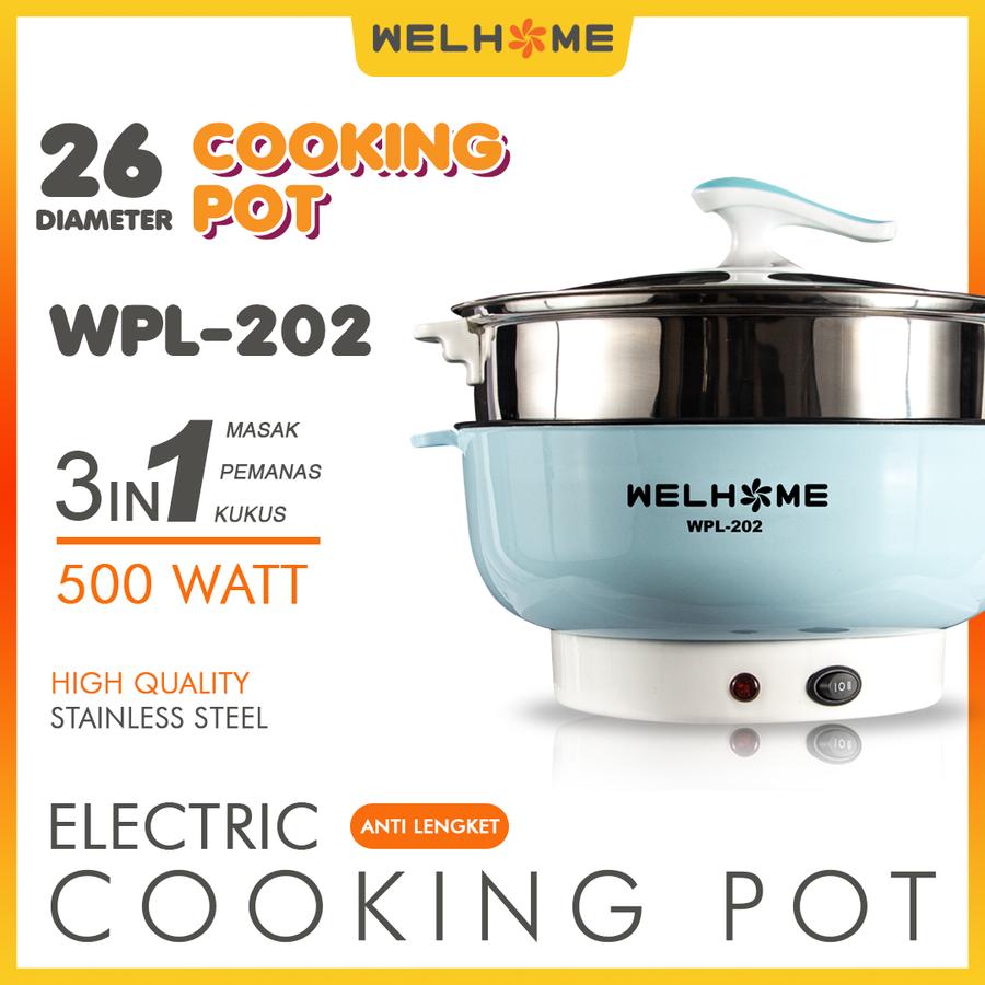 Rekomendasi Panci Listrik Terbaik dari Welhome, Cocok Untuk Anak Kost - Welhome Indonesia Katalog