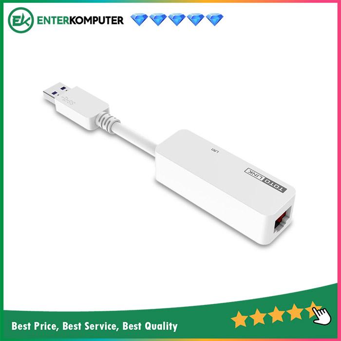 TotoLink USB 3.0 to RJ45 Gigabit Ethernet Adapter - U1000 ...