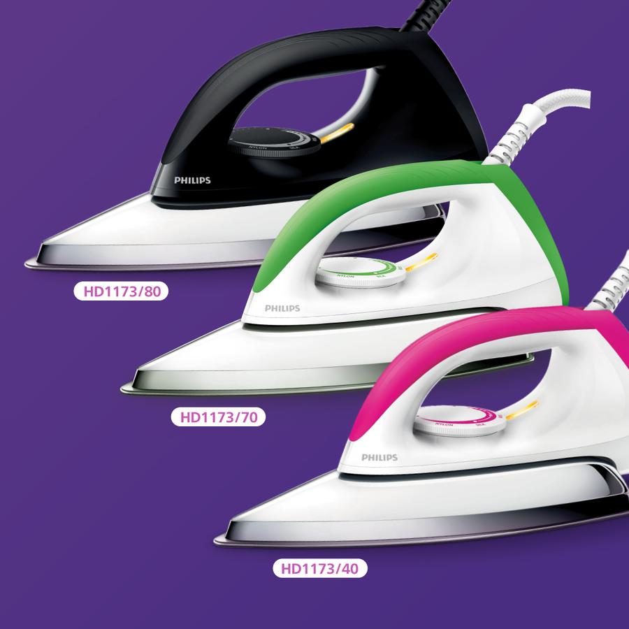 Mengenal Philips Dry Iron HD1173/80: Setrika Kering Klasik yang Lebih ...