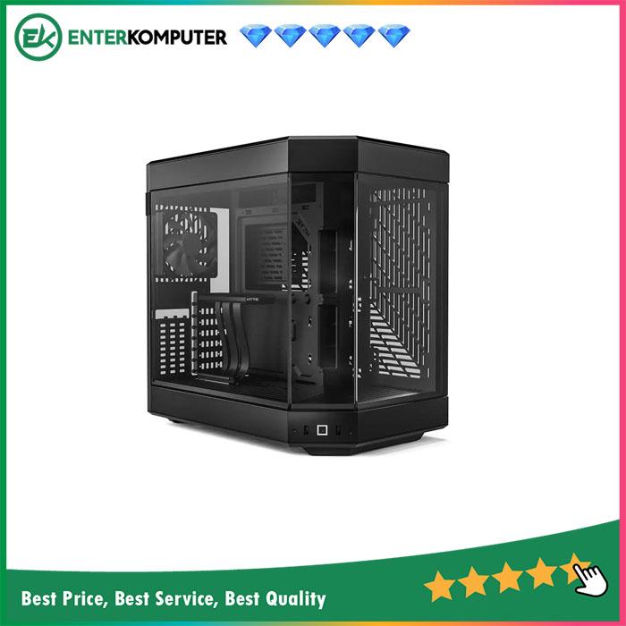 Hyte Y60 Black - Modern Aesthetic Dual Chamber ATX Case - Enterkomputer ...
