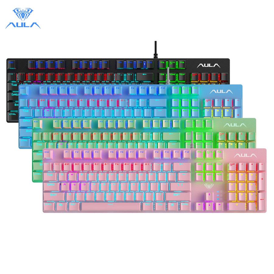 Jual Keyboard Gaming Mechanical AULA S2022 Wired - AULA S 2022 Keyboard ...