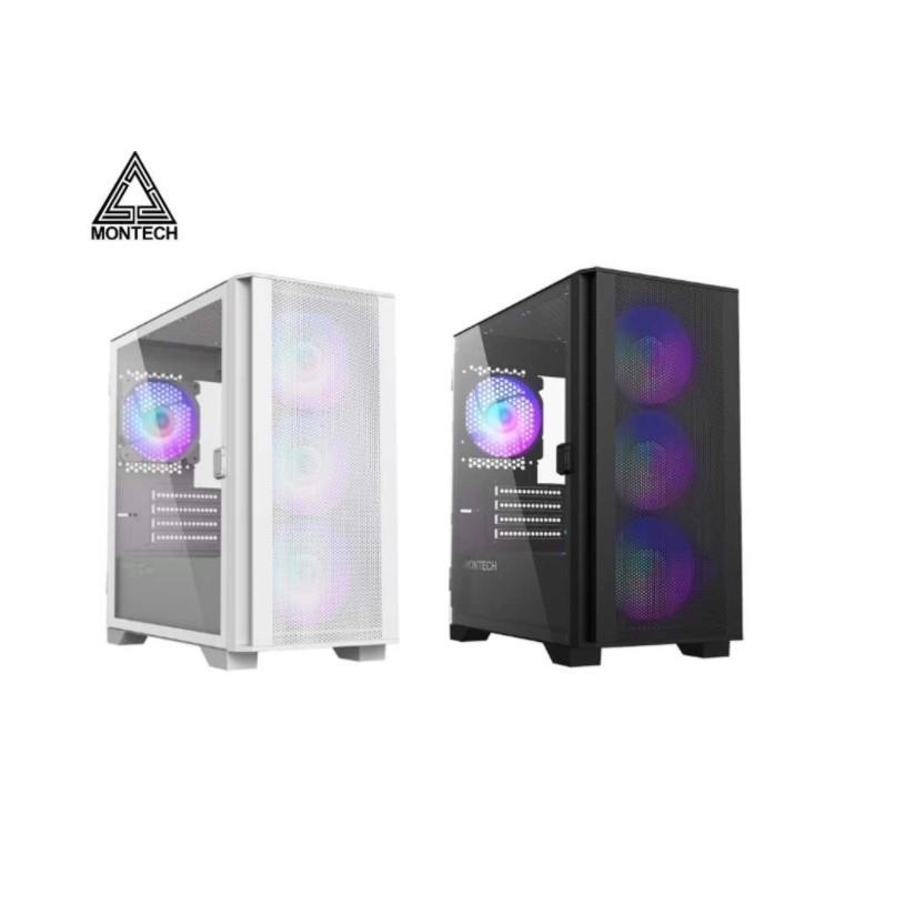 Casing PC Montech Sky Two Mid Tower ATX mATX - Tempered Glass