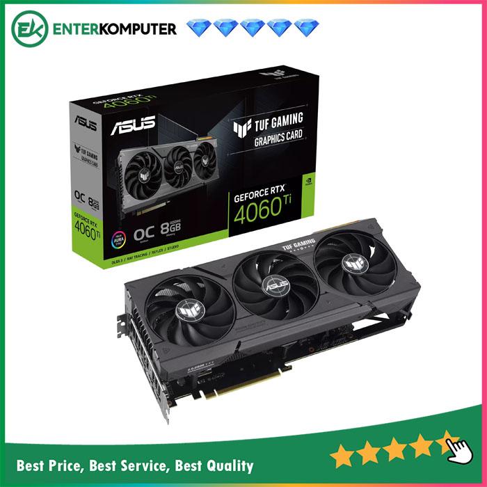 Asus GeForce RTX 4060 Ti 8GB GDDR6 - TUF Gaming OC Edition ...