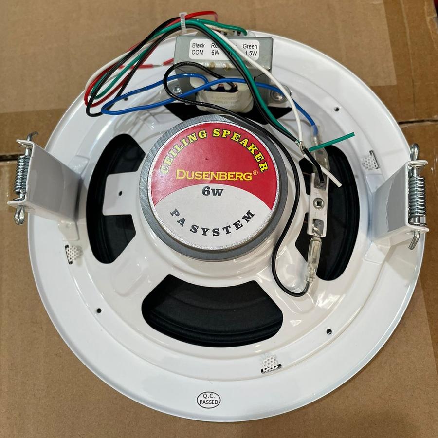 Jual Speaker Plafon High Quality Dusenberg 6,5 Inch 6 Watt, Speaker ...