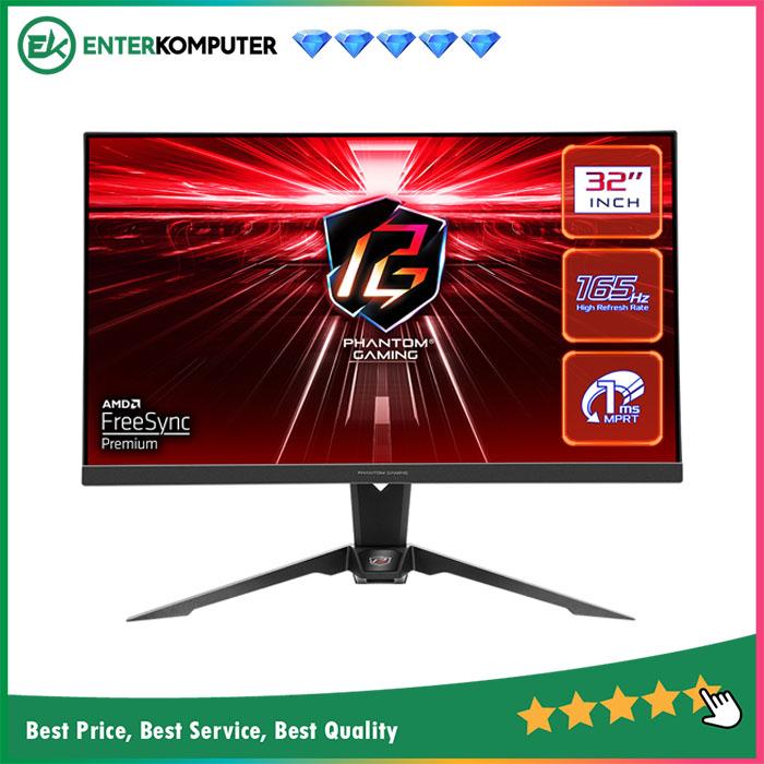 ASRock Phantom Gaming PG32QF2B 31.5" QHD 165Hz Gaming Monitor ...