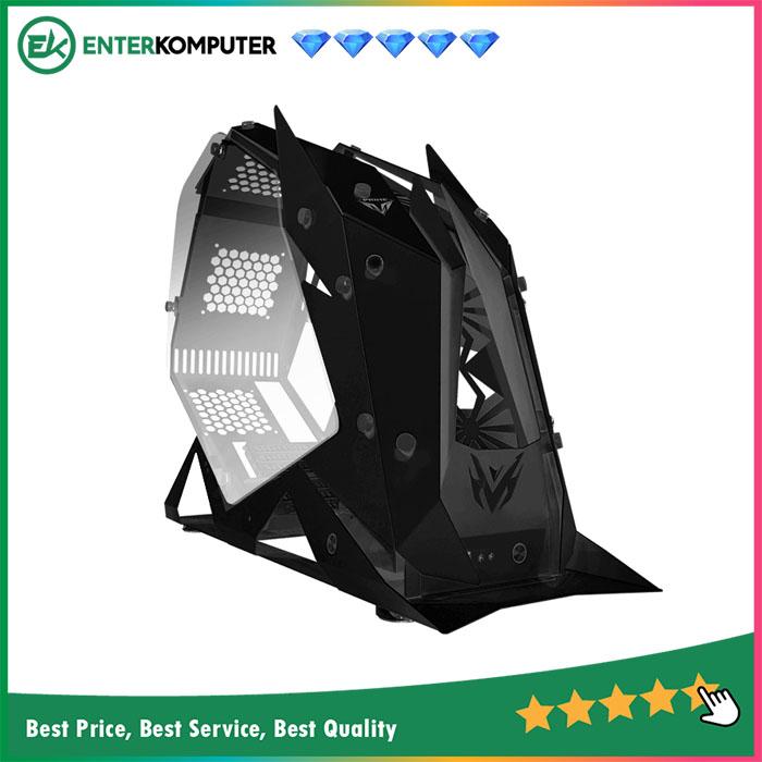 PRIME A-[NT] BLACK - ATX - ALUMUNIUM GAMING CASE - DUAL SIDE TEMPERED ...