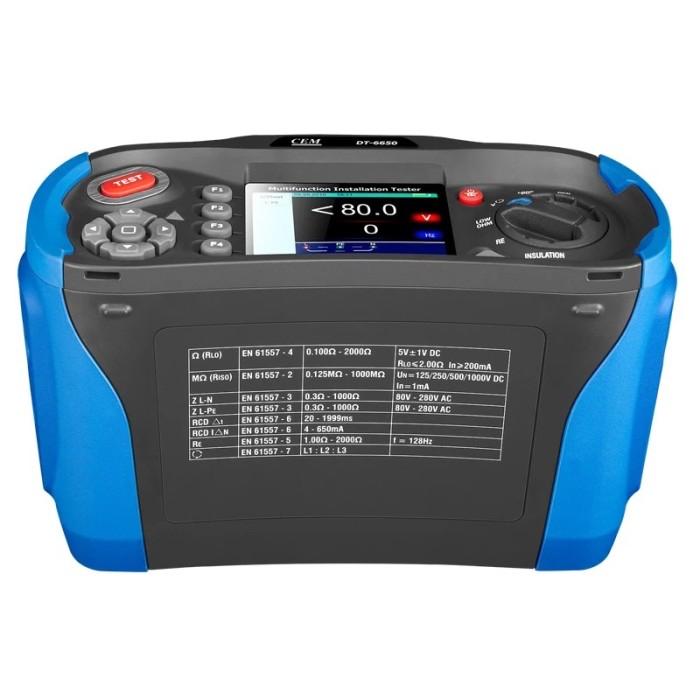 CEM DT-6650 Multifunction Installation Tester - Syariftama