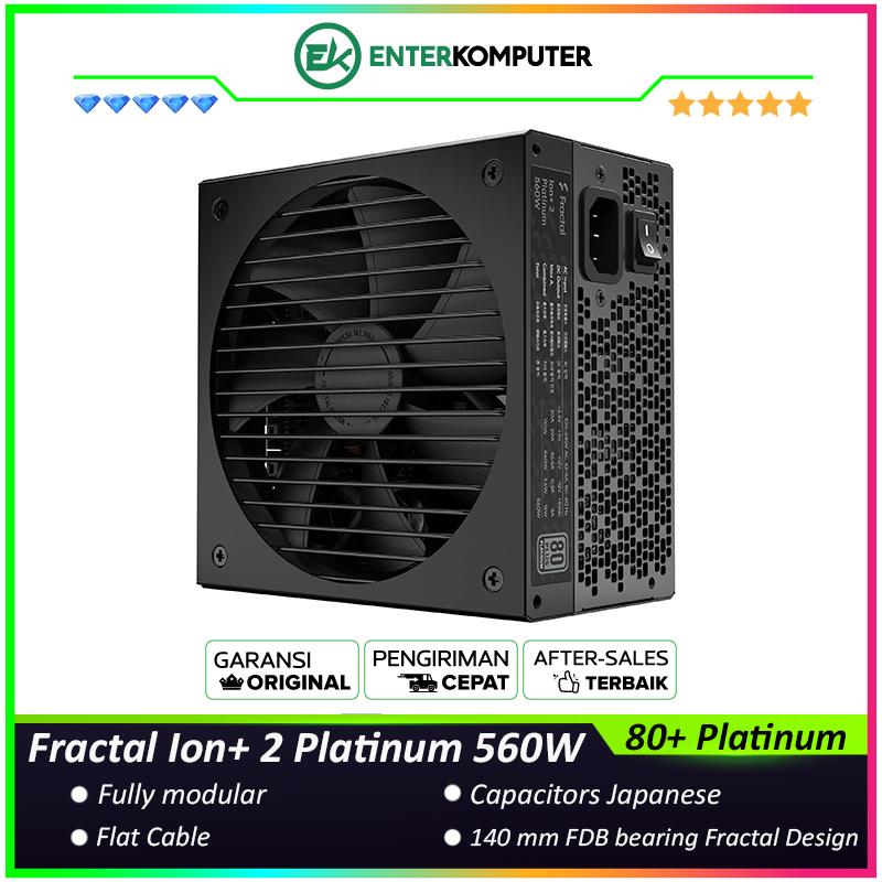 Fractal Ion+ 2 560W 80+ Platinum - Fully Modular - Enterkomputer Jual ...
