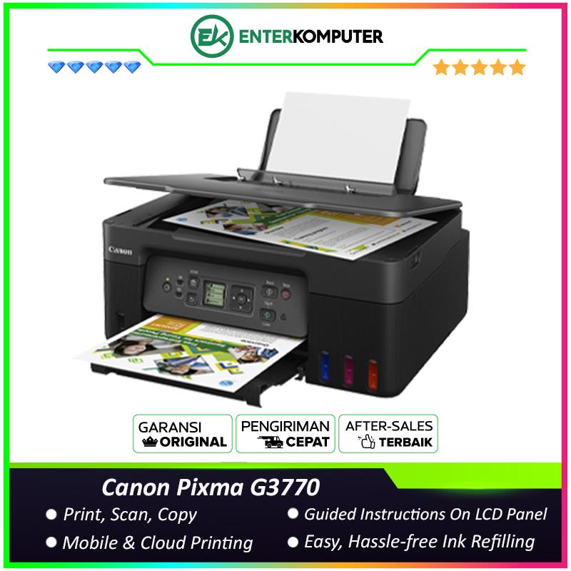Canon Pixma G3770 (Tabung Infus Model) (Print , Scan, Copy, Wifi ...