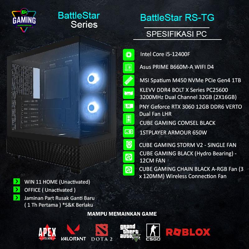 EK Gaming BattleStar RS-TG - Enterkomputer Jual Beli Online Komputer ...