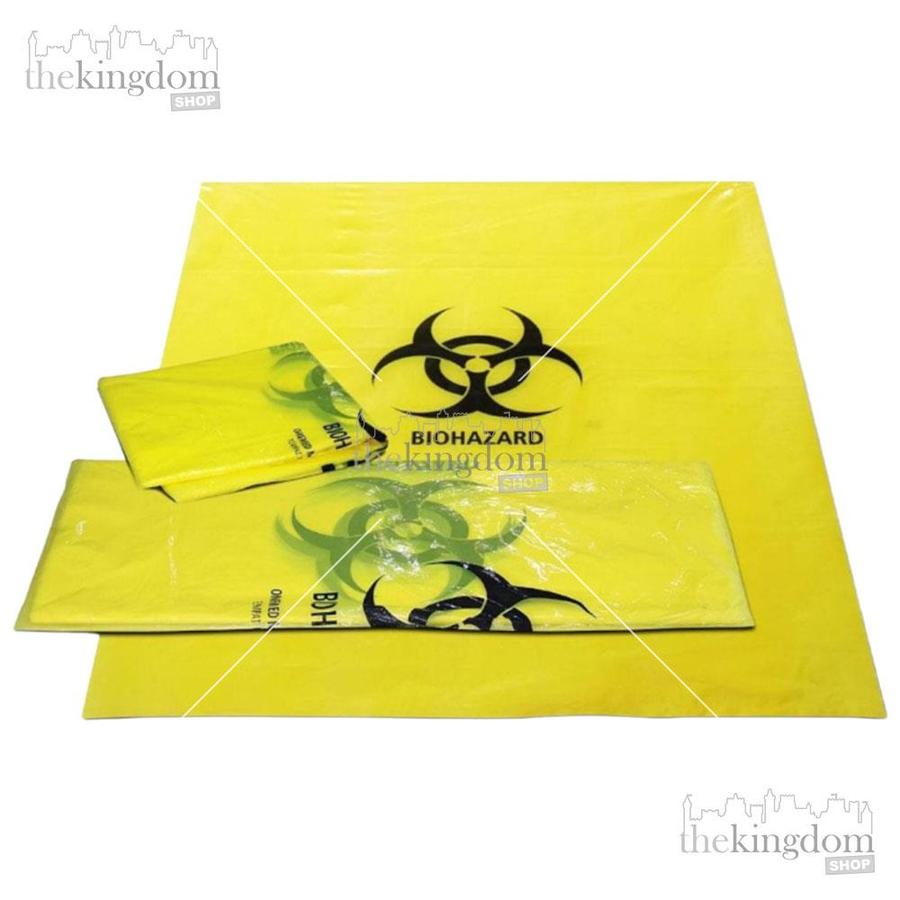 Jual Onemed Kantong Plastik Kuning Biohazard 60x80cm Limbah Sampah ...