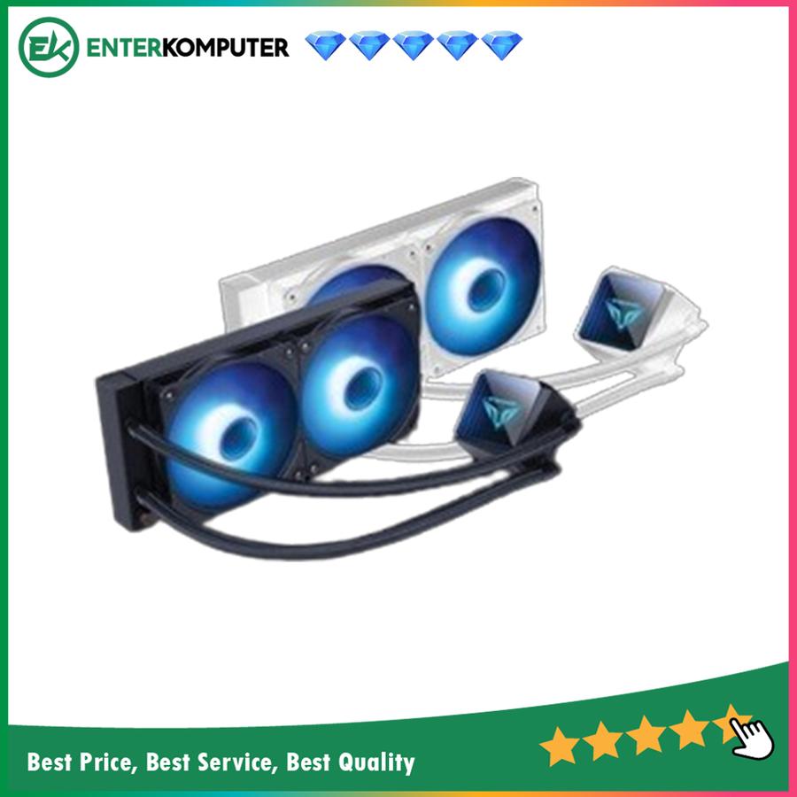 PRIME POLAR 240T V2.0 ARGB Liquid Cooler with Rainbow Effect Pump Head ...