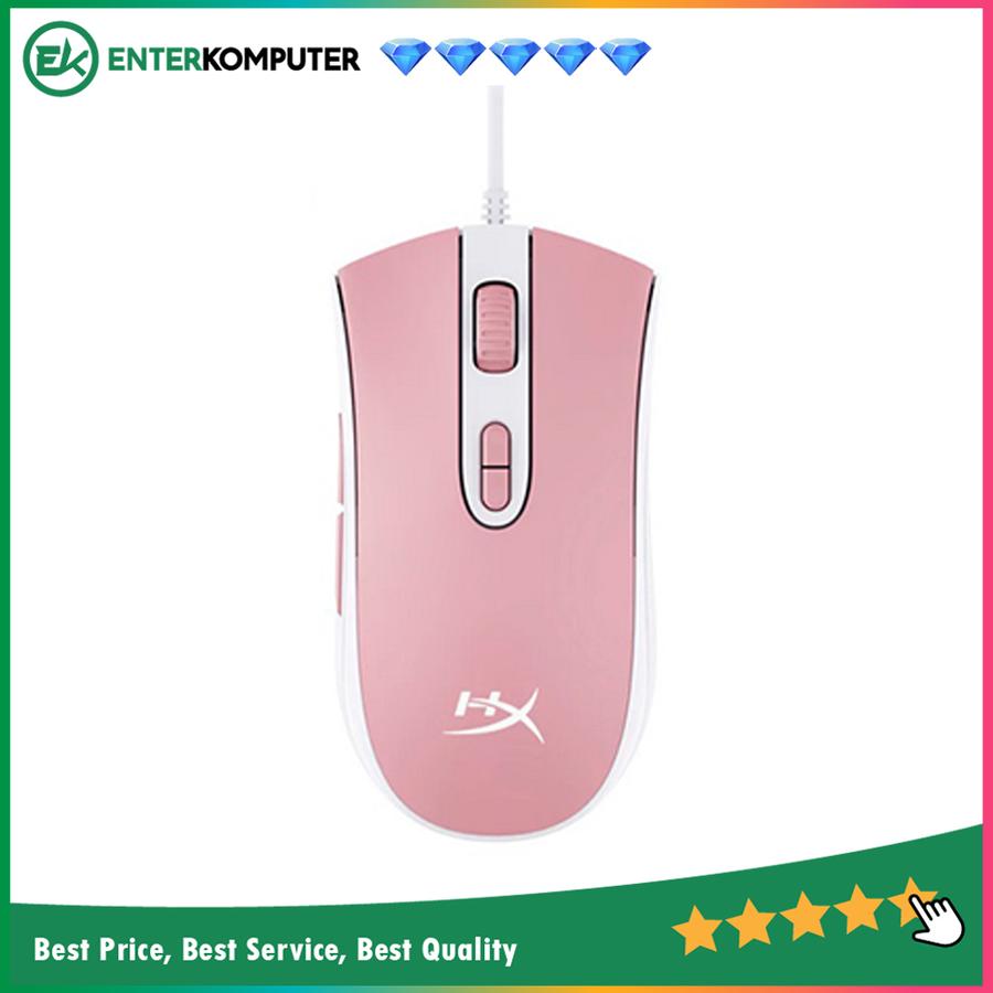 HyperX Pulsefire Core White Pink RGB Gaming Mouse - Enterkomputer Jual ...