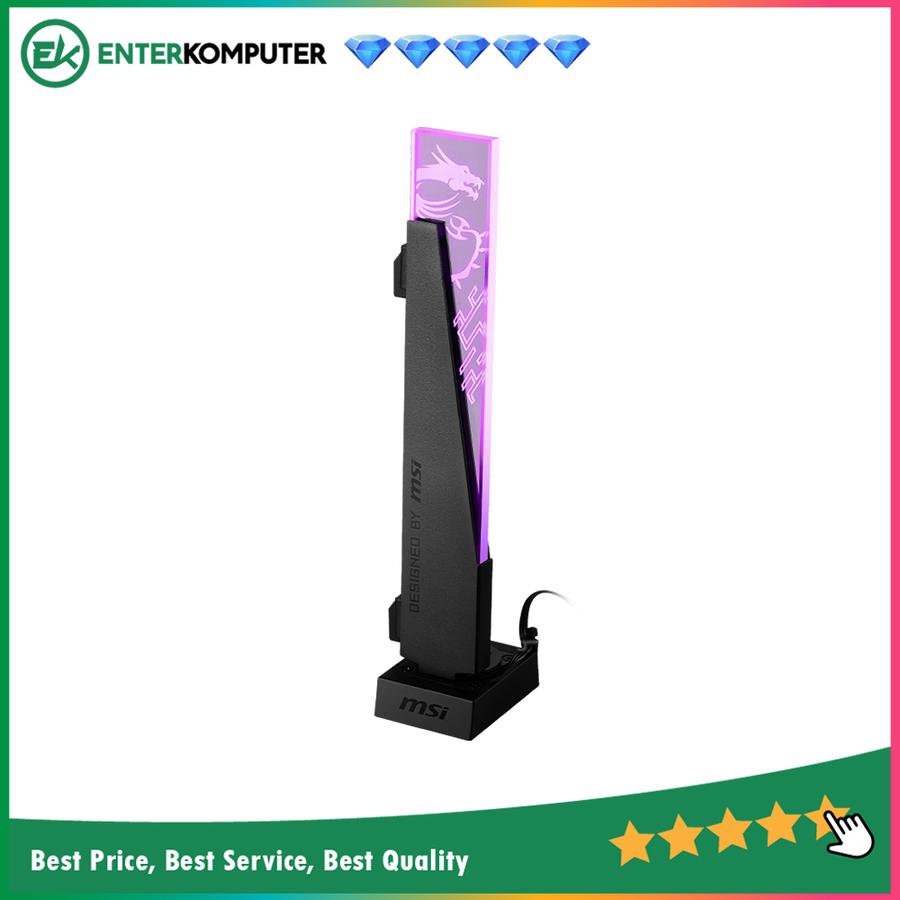 MSI MPG ARGB GRAPHICS CARD STAND BLACK - Enterkomputer Jual Beli Online ...