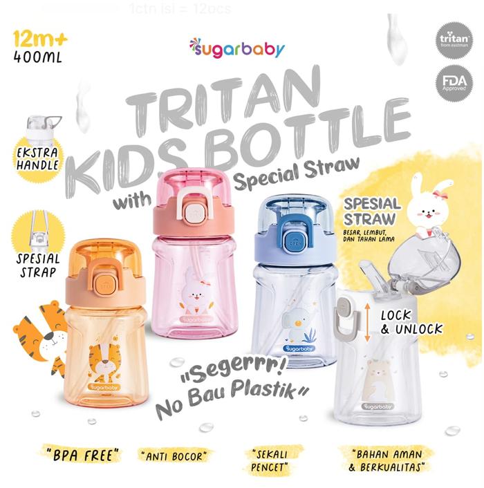 5 Rekomendasi botol minum lucu dari Sugar Baby
