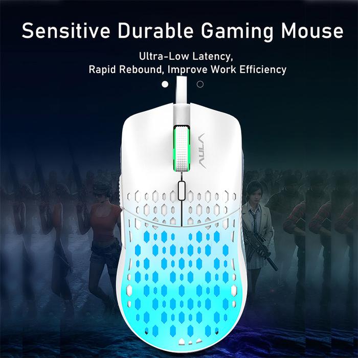 Jual Mouse Gaming Aula S11 Pro 7 Wired Usb Buttons 4 3600Dpi - Aula S11 ...