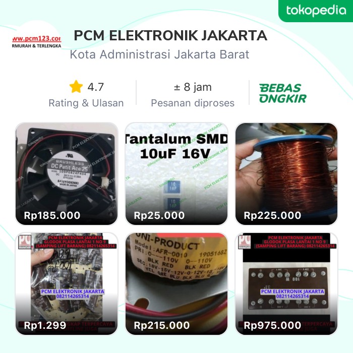 PCM ELEKTRONIK JAKARTA