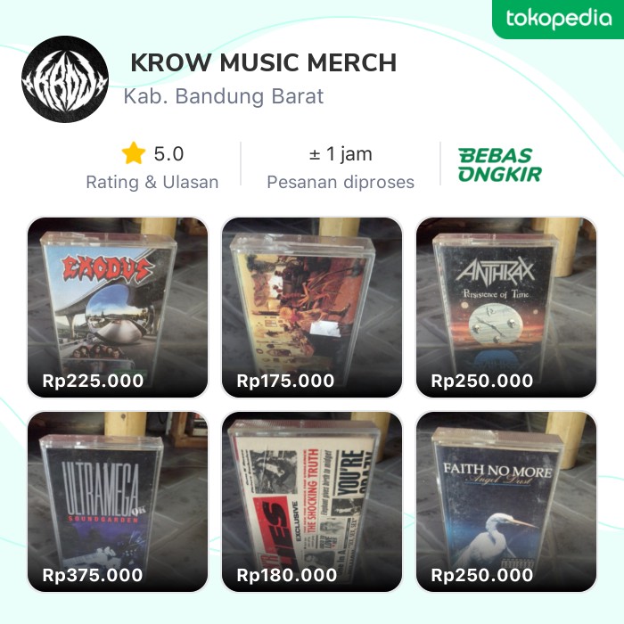 KROW MUSIC MERCH