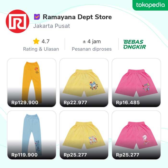 Ramayana Dept Store