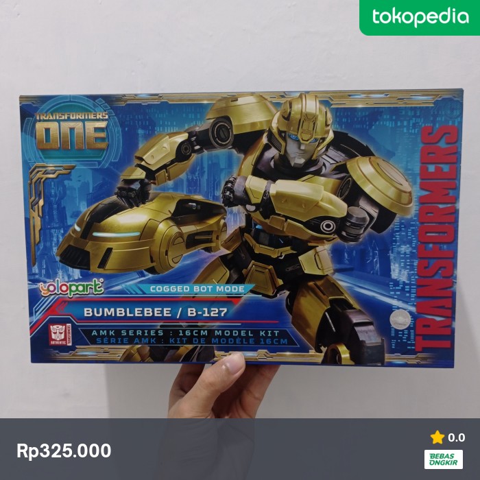 Yolopark Transformers One B-127/Bumblebee Cogged Bot Mode - Rp325.000