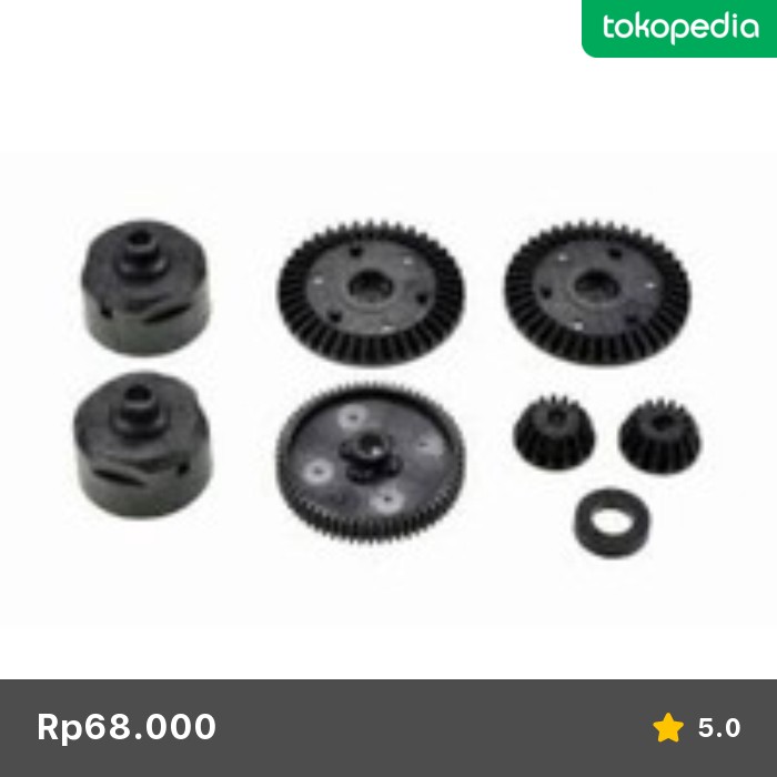 TAMIYA 51004 TT-01 G PARTS (GEAR) - Rp68.000
