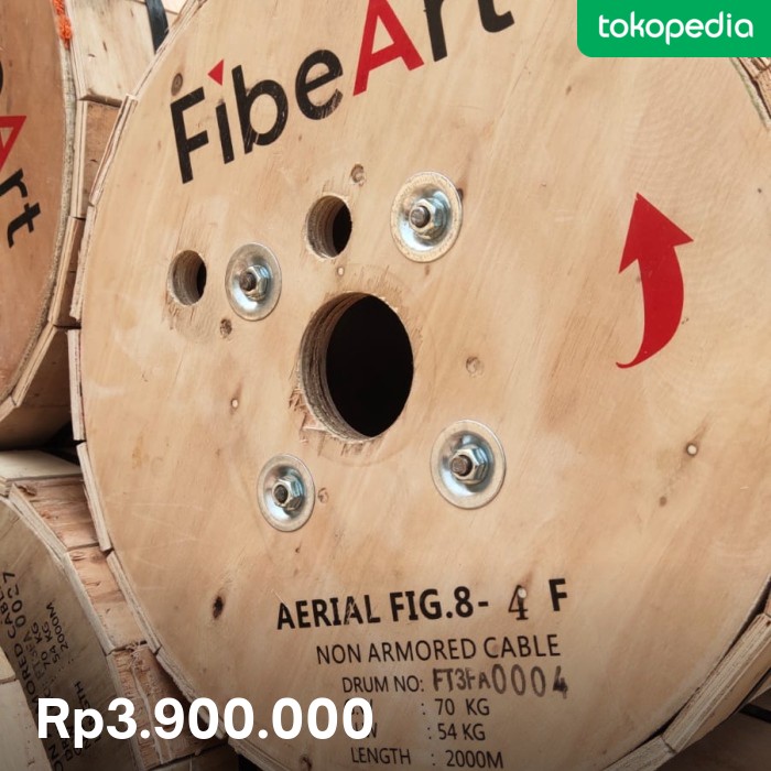 KABEL FO 4 CORE FIG 8 NON ARMOUR - Rp3.900.000