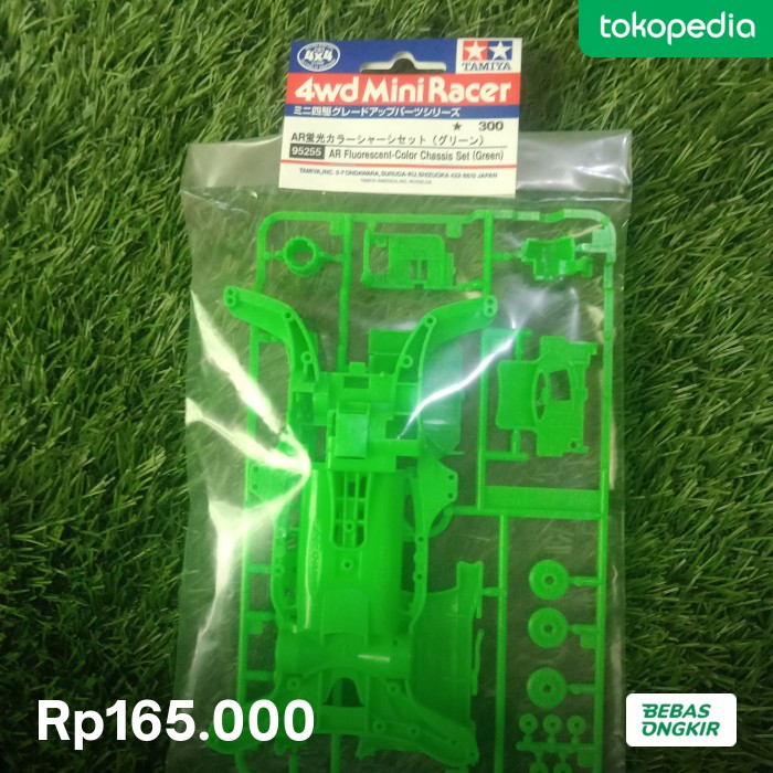 Tamiya 94997 AR Fluorescent Color Chassis Set Green Rp165 000